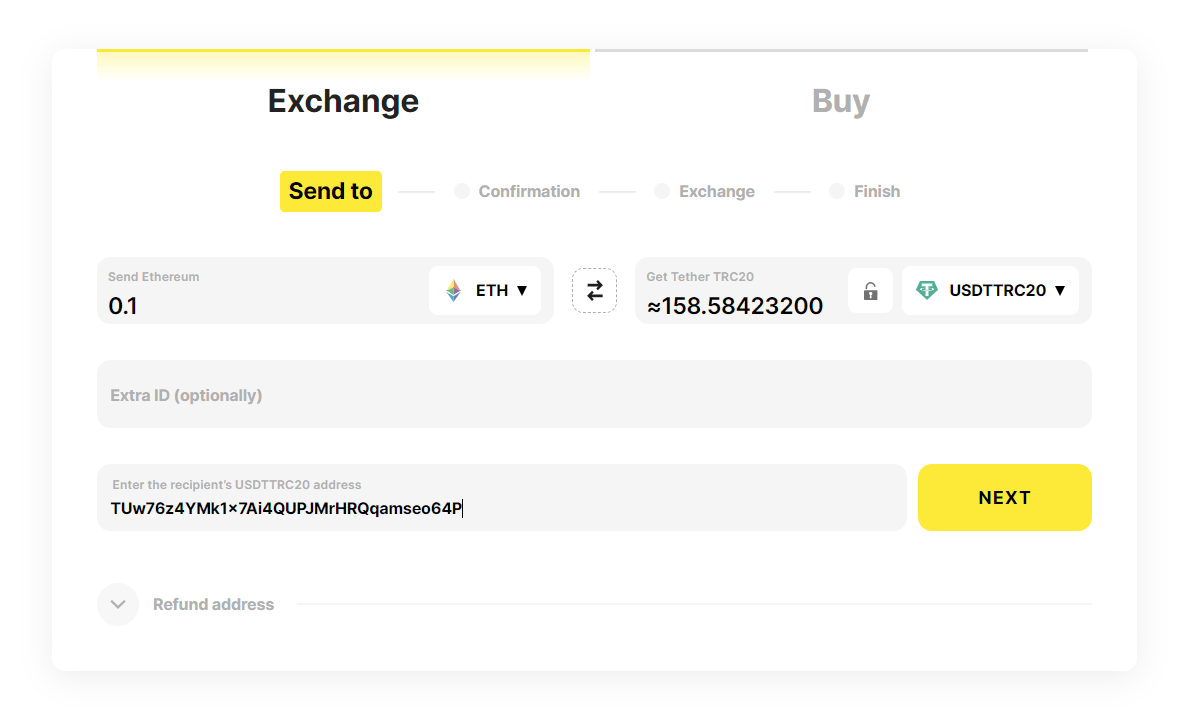 ETH to USDT: Convert Ethereum (ETH) to Tether (USDT)